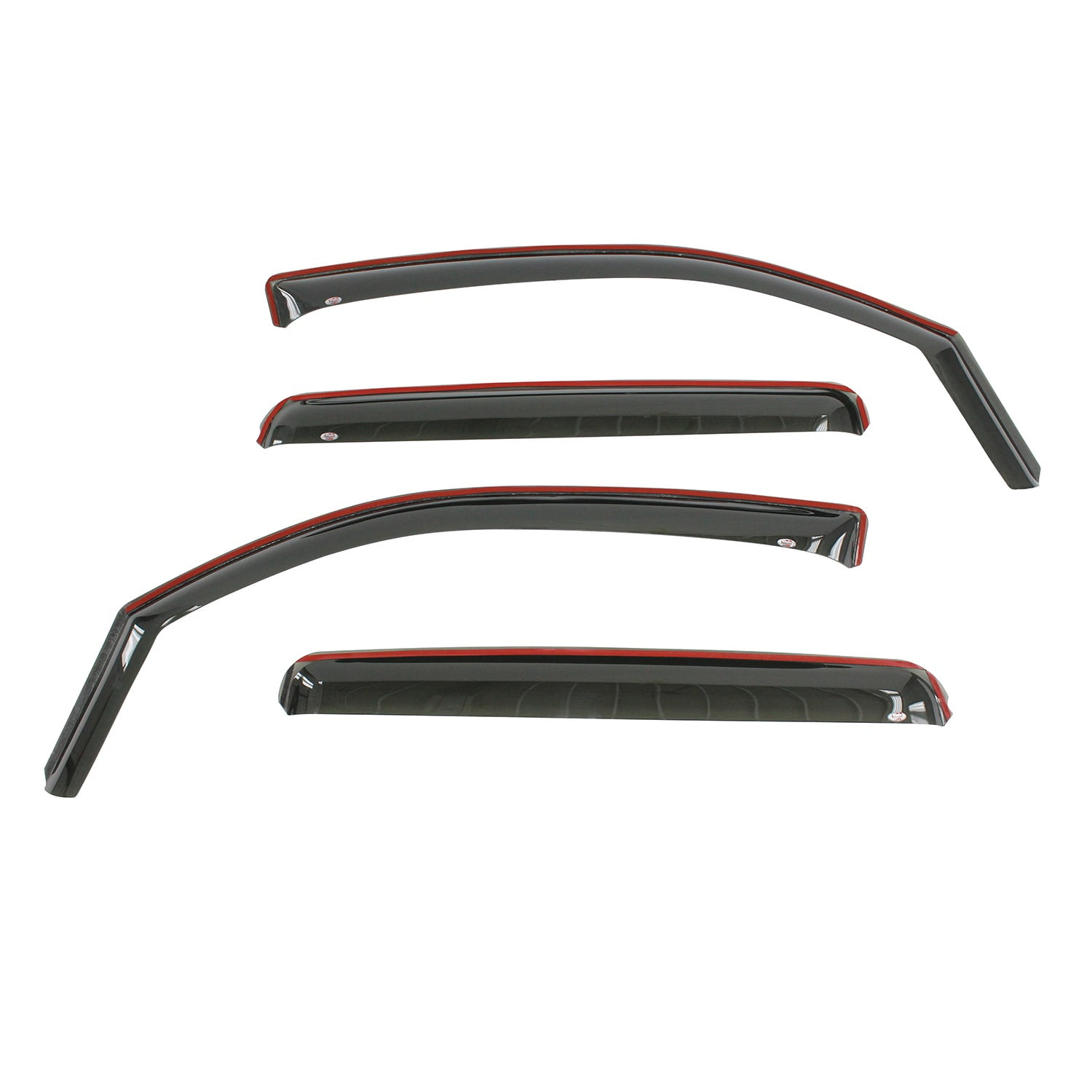 Wade 72 88433 Smoke In Channel Wind Deflector, 4 Piece Fits select ...