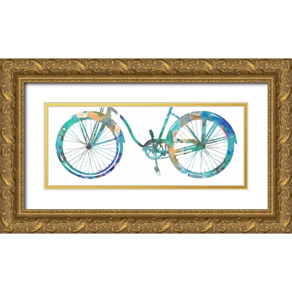 Wade, Amanda 14x8 Gold Ornate Wood Framed with Double Matting Museum ...