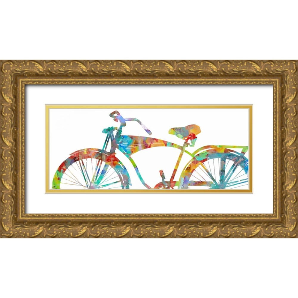 Wade, Amanda 14x8 Gold Ornate Wood Framed with Double Matting Museum ...