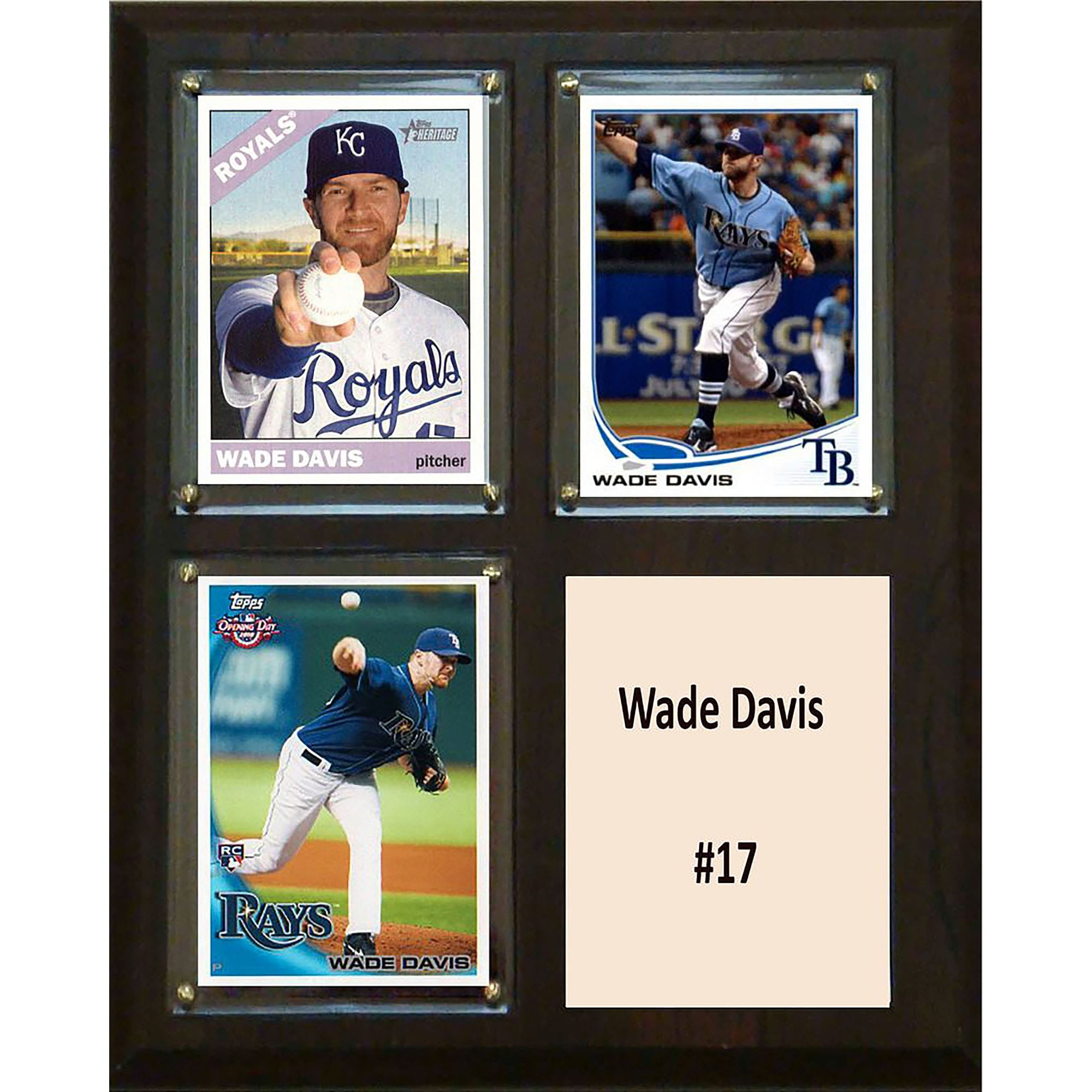 Wade Davis Kansas City Royals 8'' x 10'' Plaque - Walmart.com