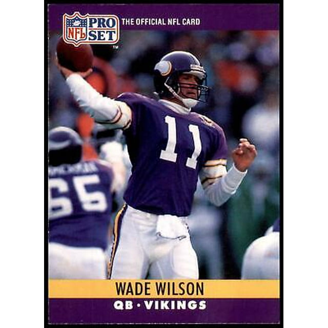 Wade Wilson #198 1990 Pro Set FACT Cincinnati - Walmart.com