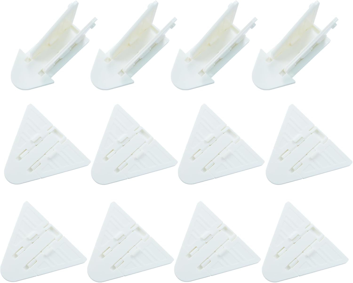 WadwP 12 Pack Adhesive Sliding Glass Door Lock Invisible Kid Safety ...