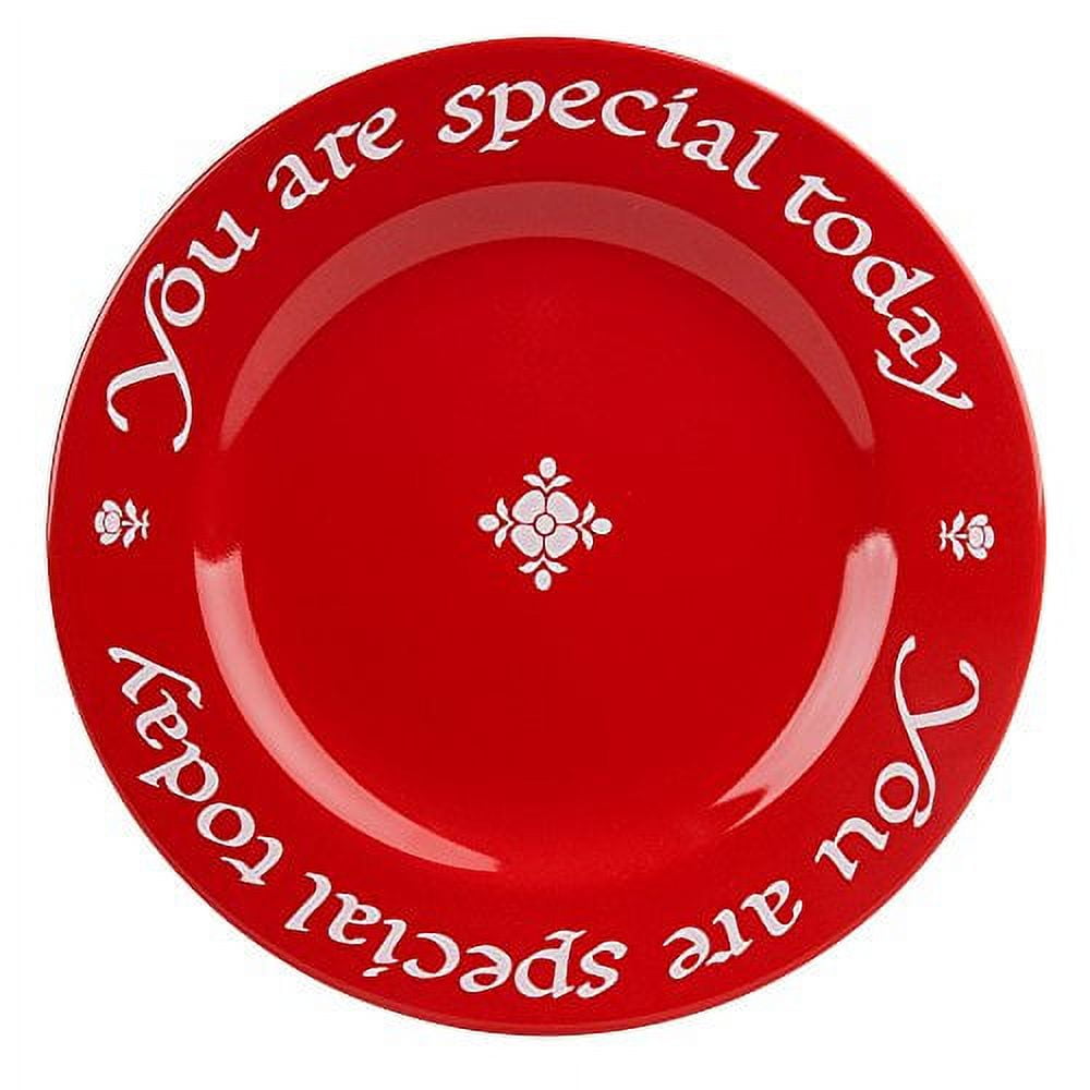 Waechtersbach You Are Special Today Cherry Red Plate - Kitchen ...
