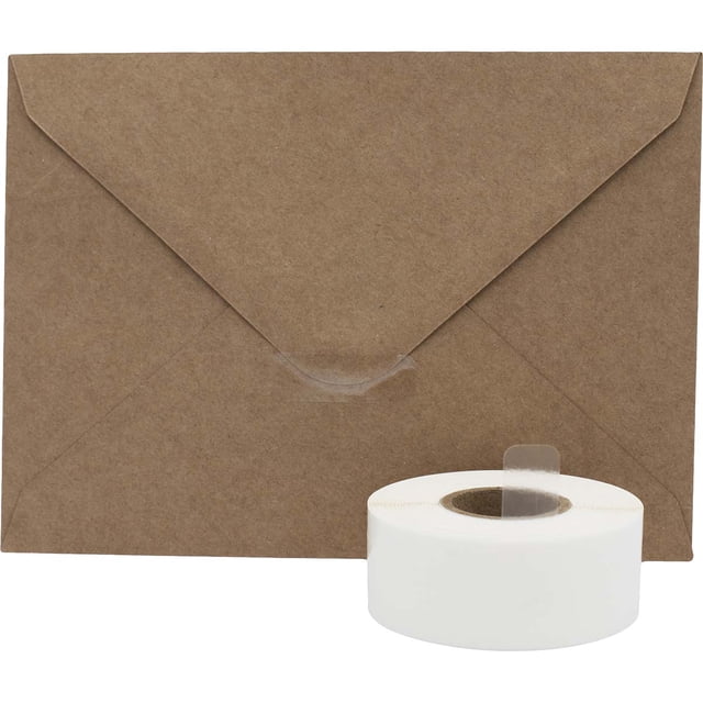 Wafer Seals Clear Packaging Seals Stickers, 0.5 x 1.5 Inches Wide, 500 ...