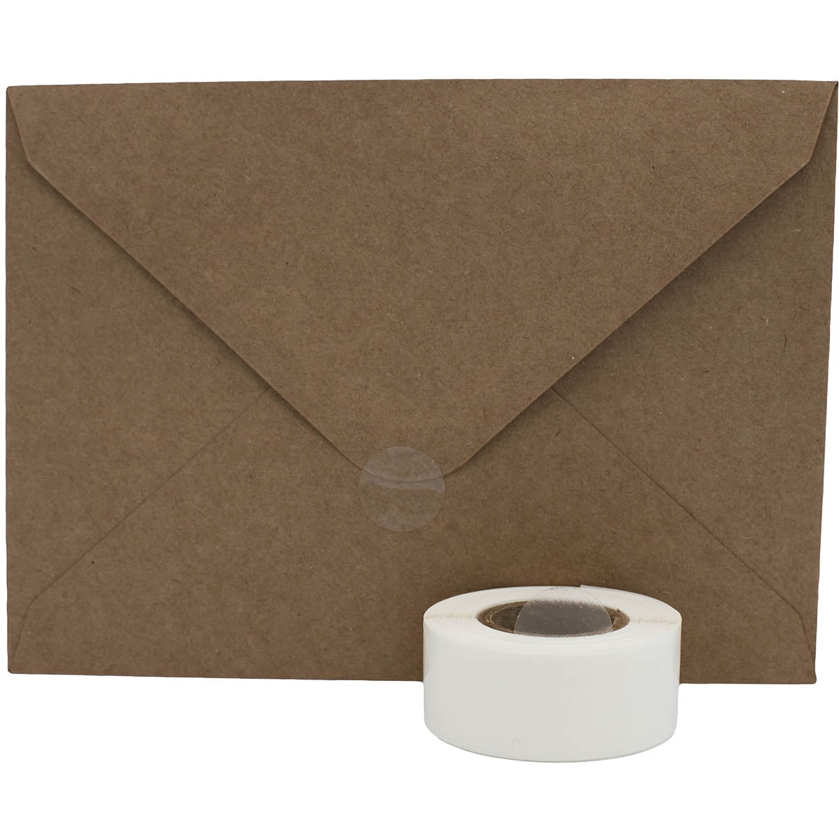 InStockLabels Clear Wafer Seals, 0.75" Round Stickers for Packaging ...
