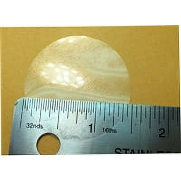 Wafer Seals Clear Transparent Circle Dot Stickers | 1.5" Inches Round ...