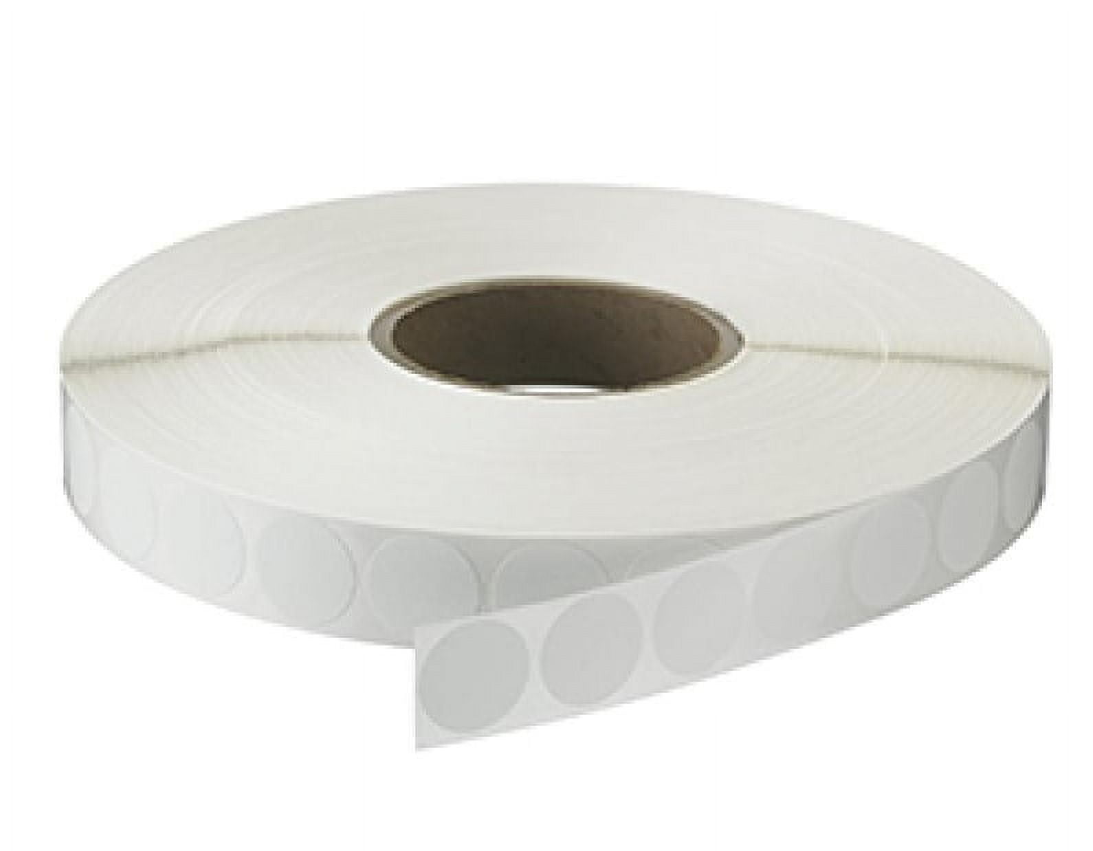 Wafer Tab Seals, 1-inch White, Non-Perforated - Roll of 5,000 Tabs ...