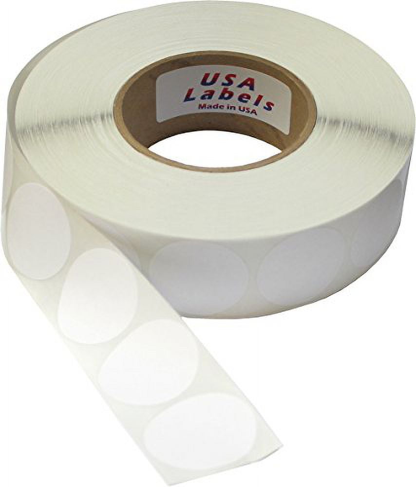 Wafer Tab Seals - Roll of 2,500 (White Non-Perforated) - Walmart.com