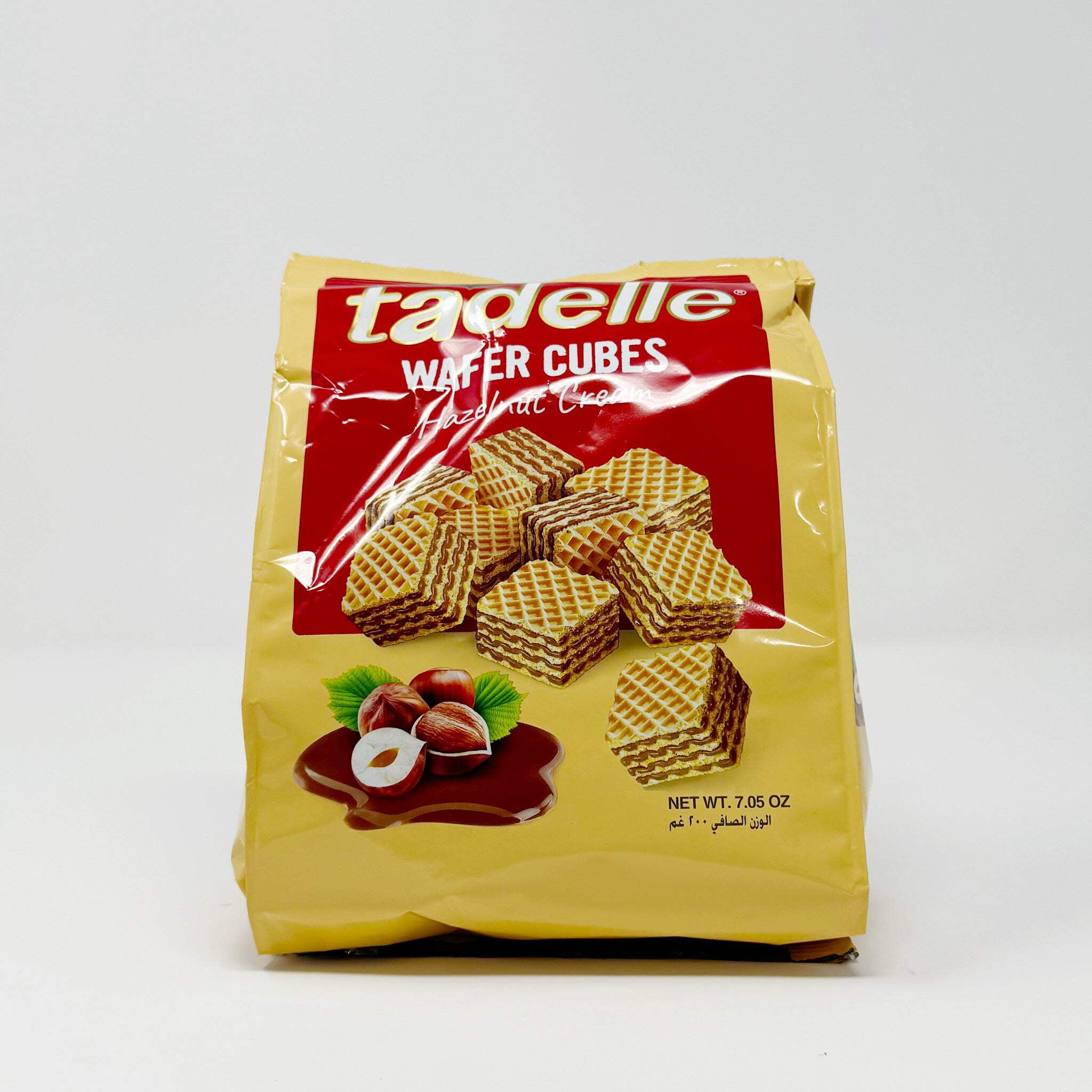 Wafer Tadelle wafer Cubes Hazelnut cream 200g - Walmart.com
