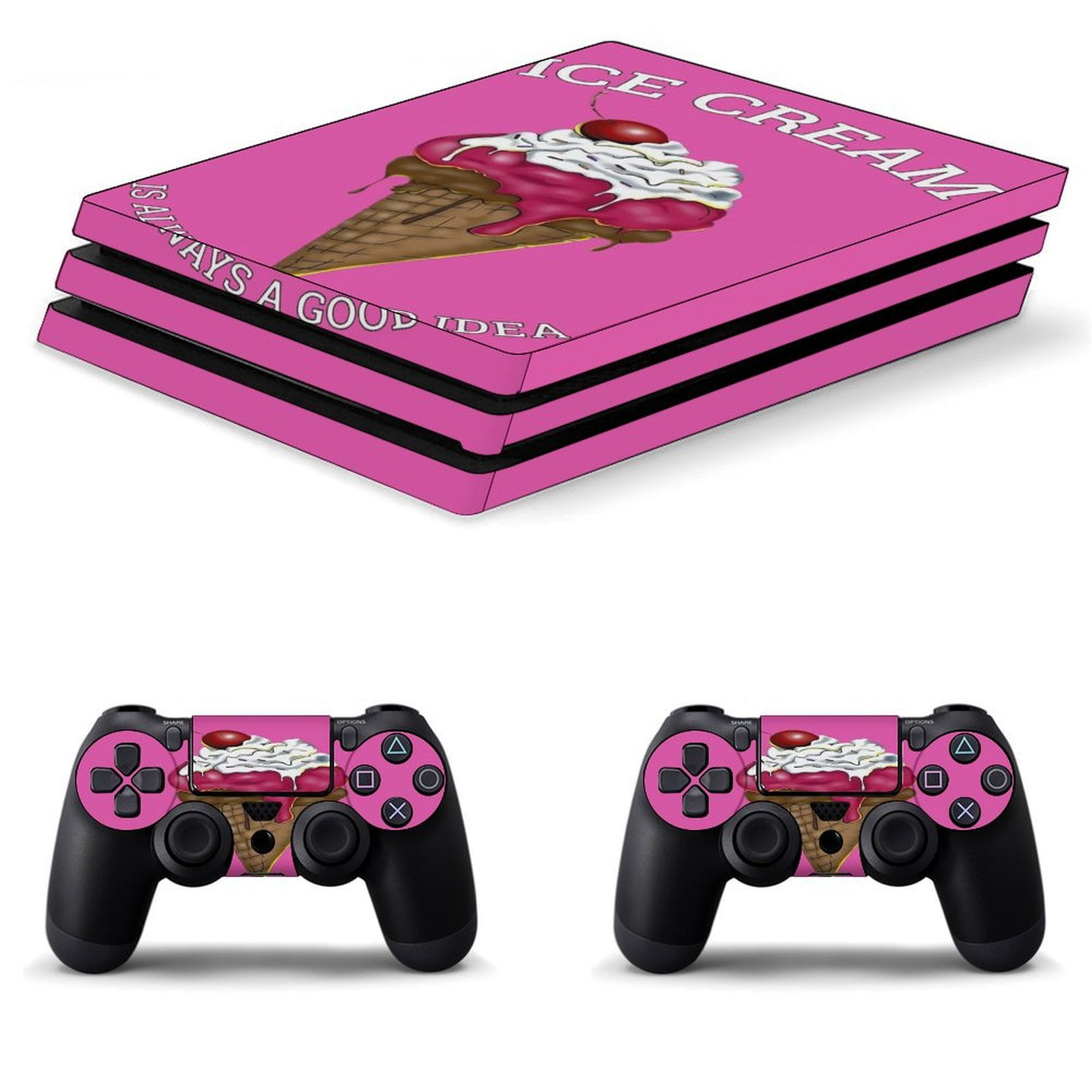 Waffle Cone Ice Cream Is Always A Good Idea PS4/PS4 Pro/PS4 Slim Skin ...