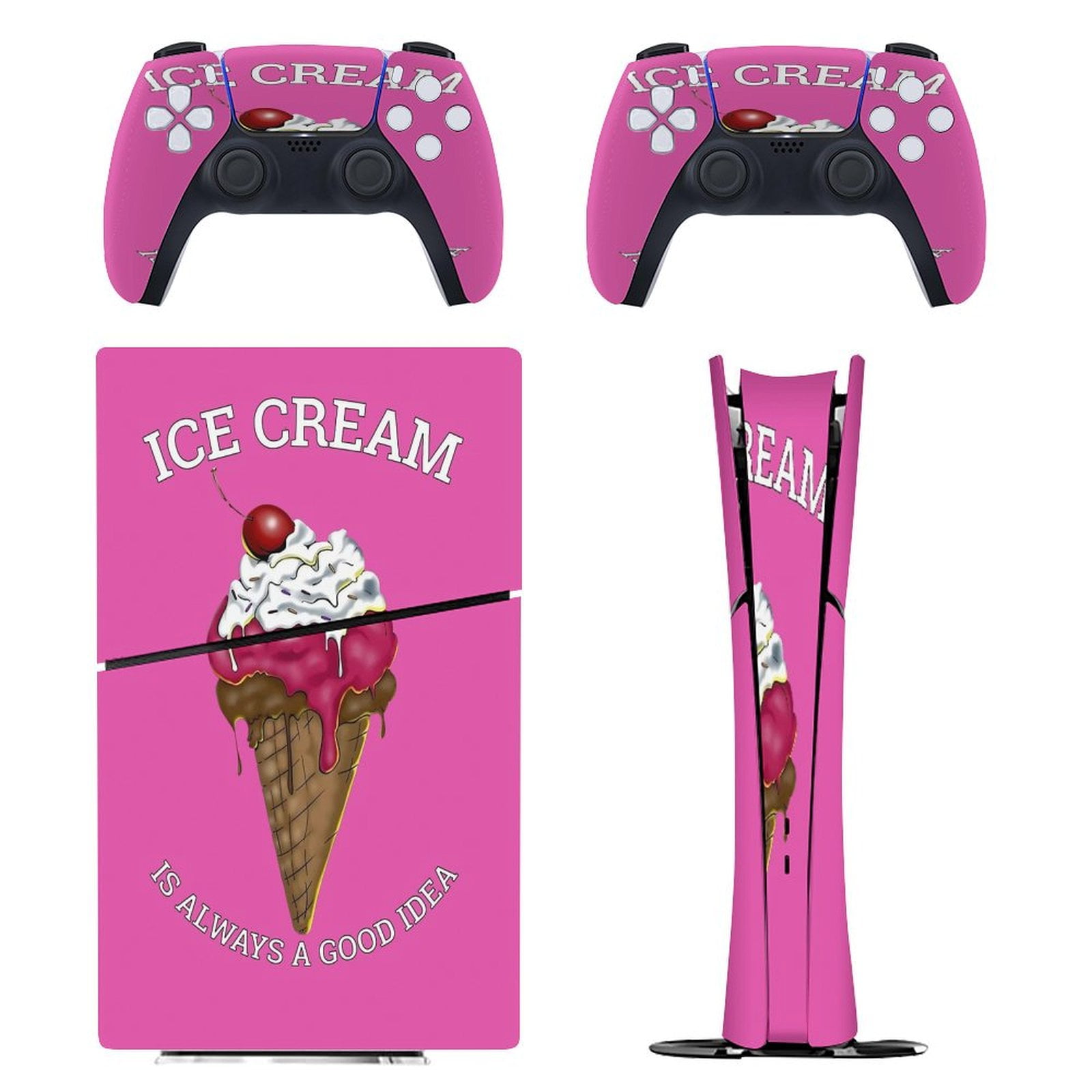 Waffle Cone Ice Cream Is Always A Good Idea PS5/PS5 Pro/PS5 Slim ...
