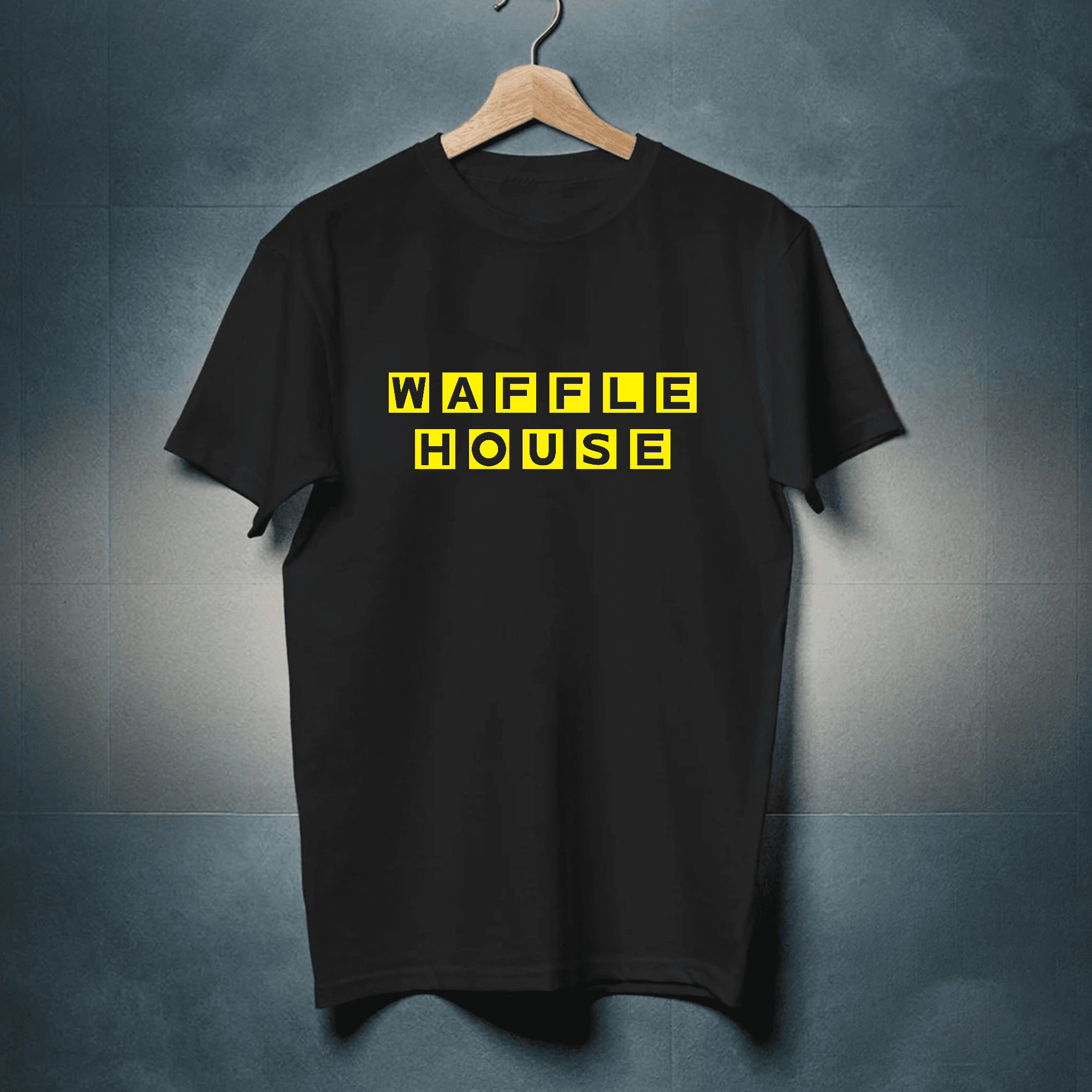 Waffle HOUSE T-SHIRT Vintage Logo Funny Cool Shirt Tee Tshirt ...
