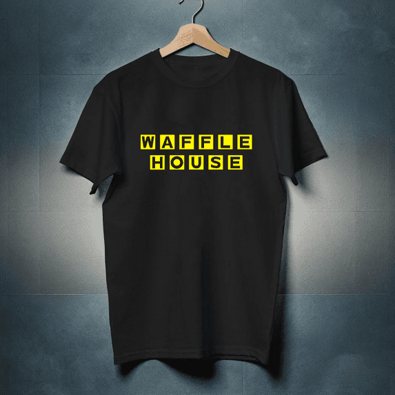 Waffle HOUSE T-SHIRT Vintage Logo Funny Cool Shirt Tee Tshirt ...