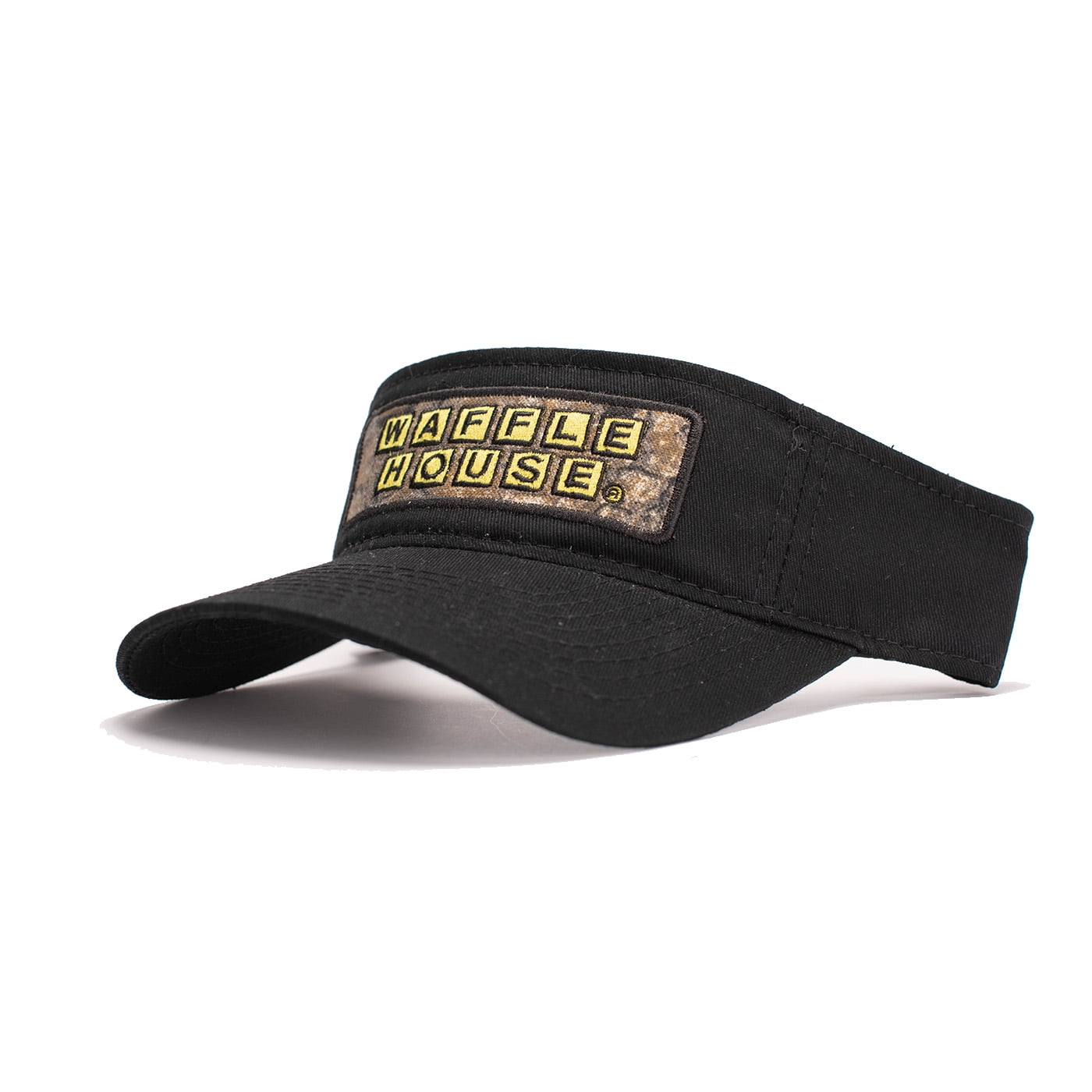 Waffle House Black Visor with Realtree Timber Camo - Walmart.com