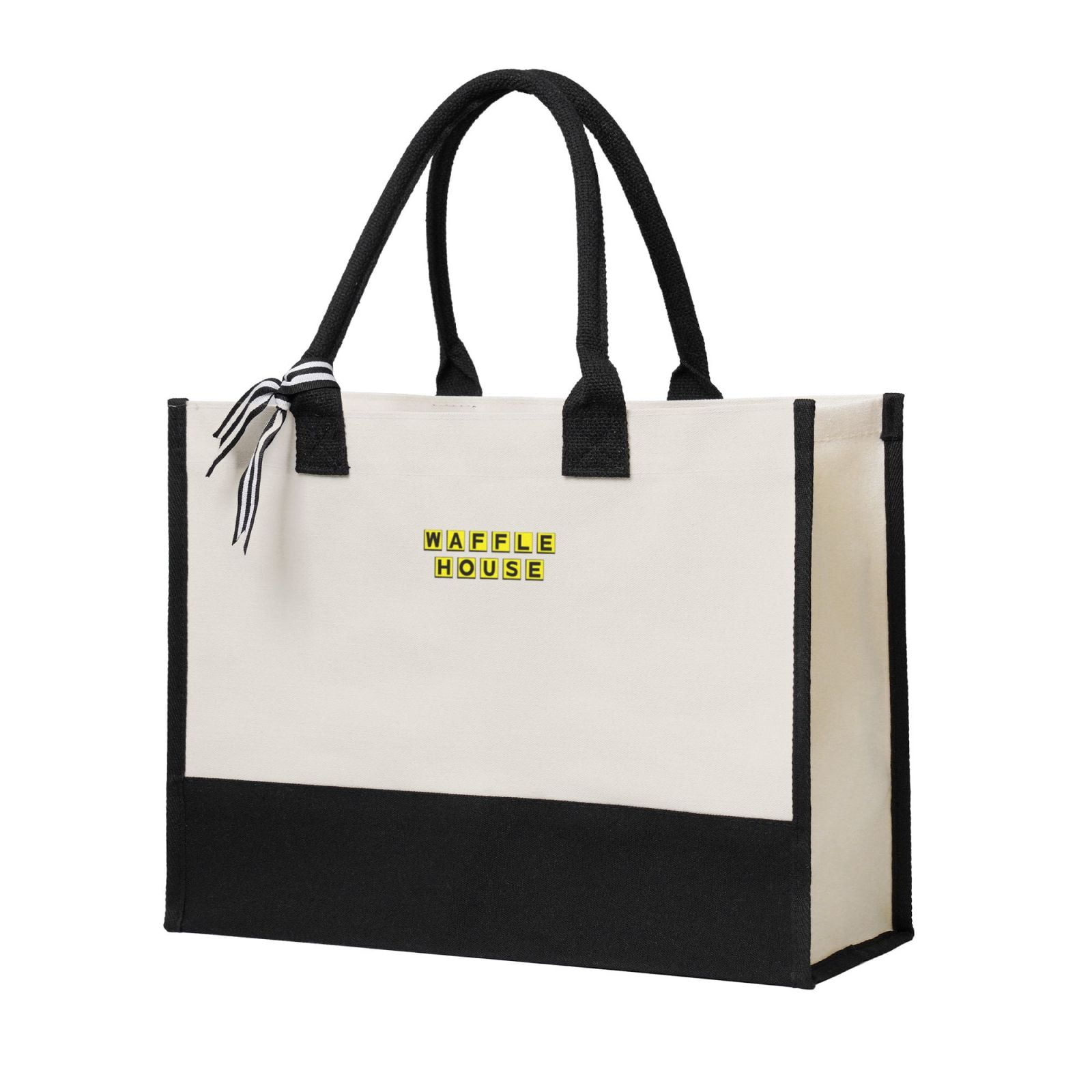Waffle House Canvas Gift Shopping Bag Canvas Tote Bag Women, Cute ...