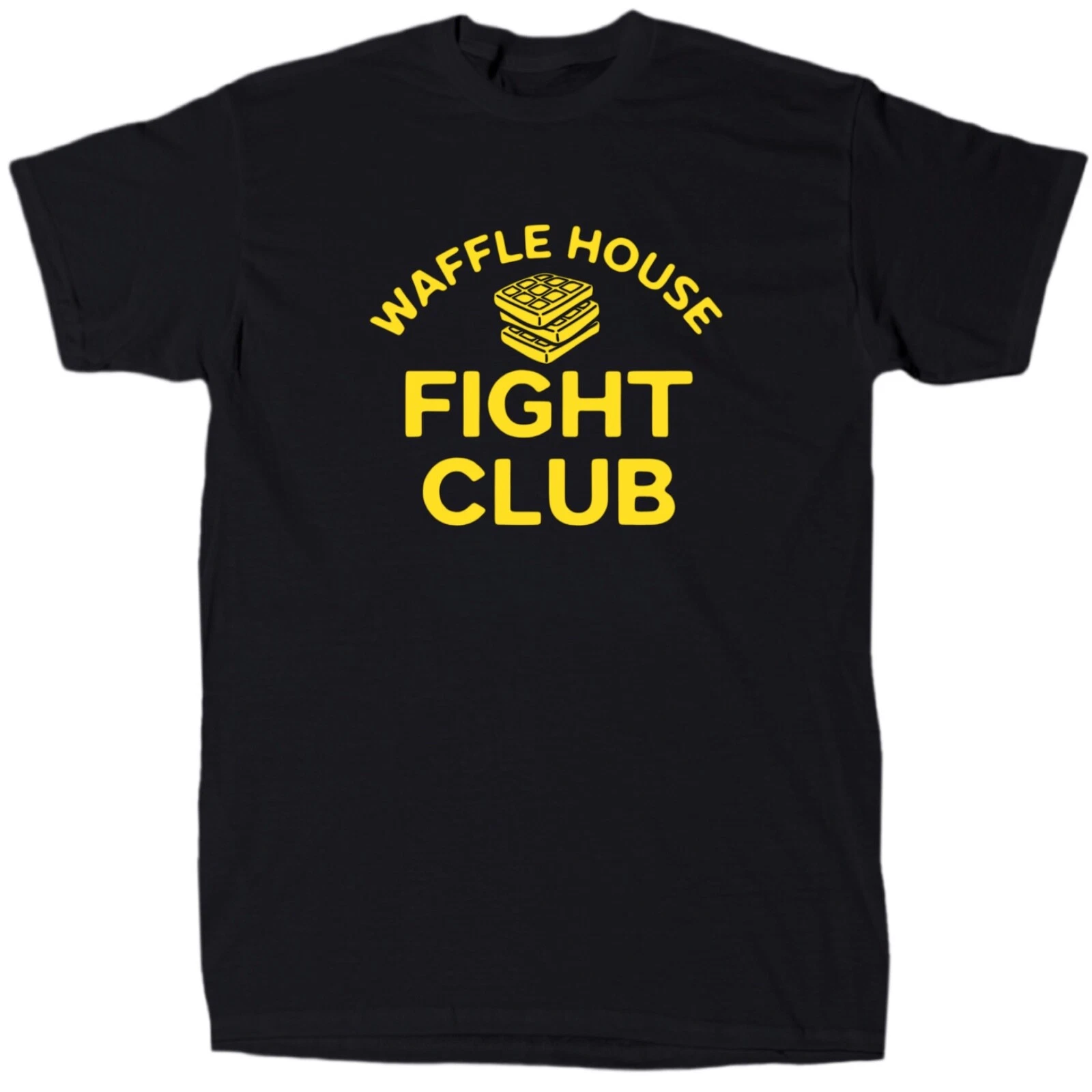 Waffle House Fight Club Funny T-Shirt - Walmart.com