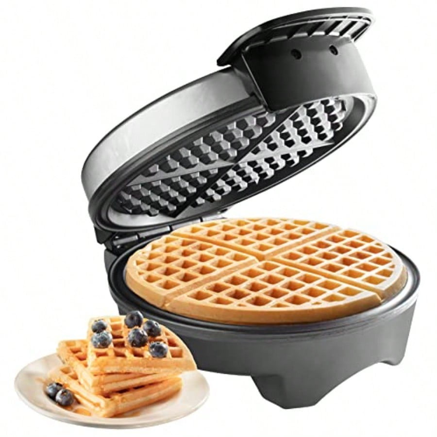 Waffle Maker by Cucina Pro- Griddle Makes 7 Inch Thin American Style ...