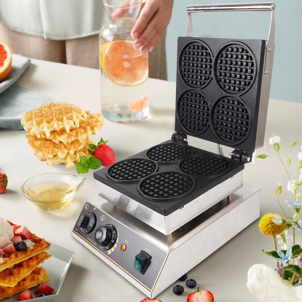 Waffle Maker, Electric Waffle Machine, Commercial Waffle Maker ...