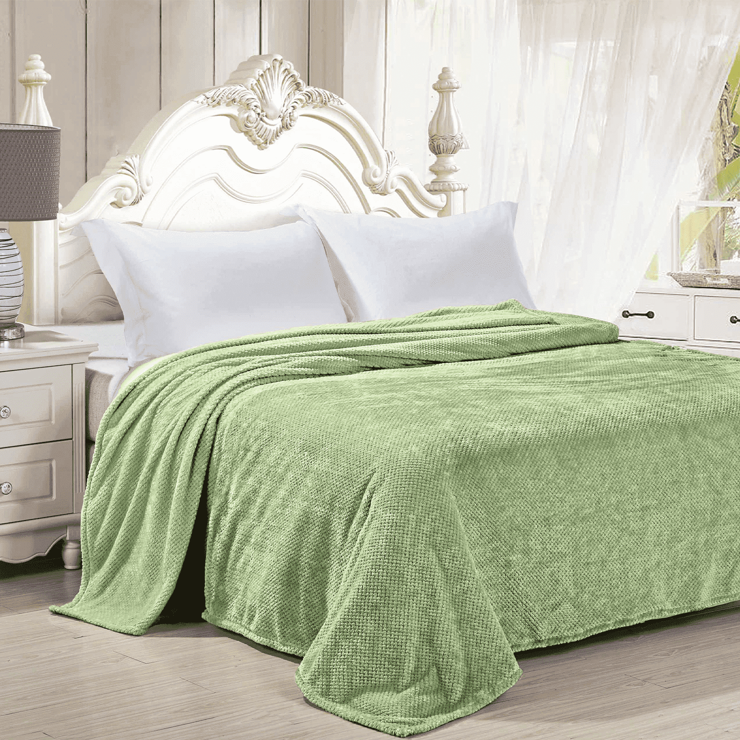 GPED Ultra Soft Throw Blanket, Queen Size Warm Cozy Blankets 260GSM for ...