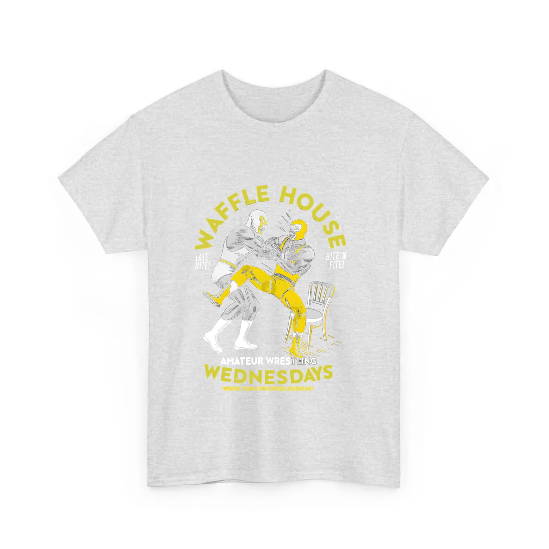 Waffle-themed Amateur Wrestling Shirt with Comfortable Fit and Unique ...