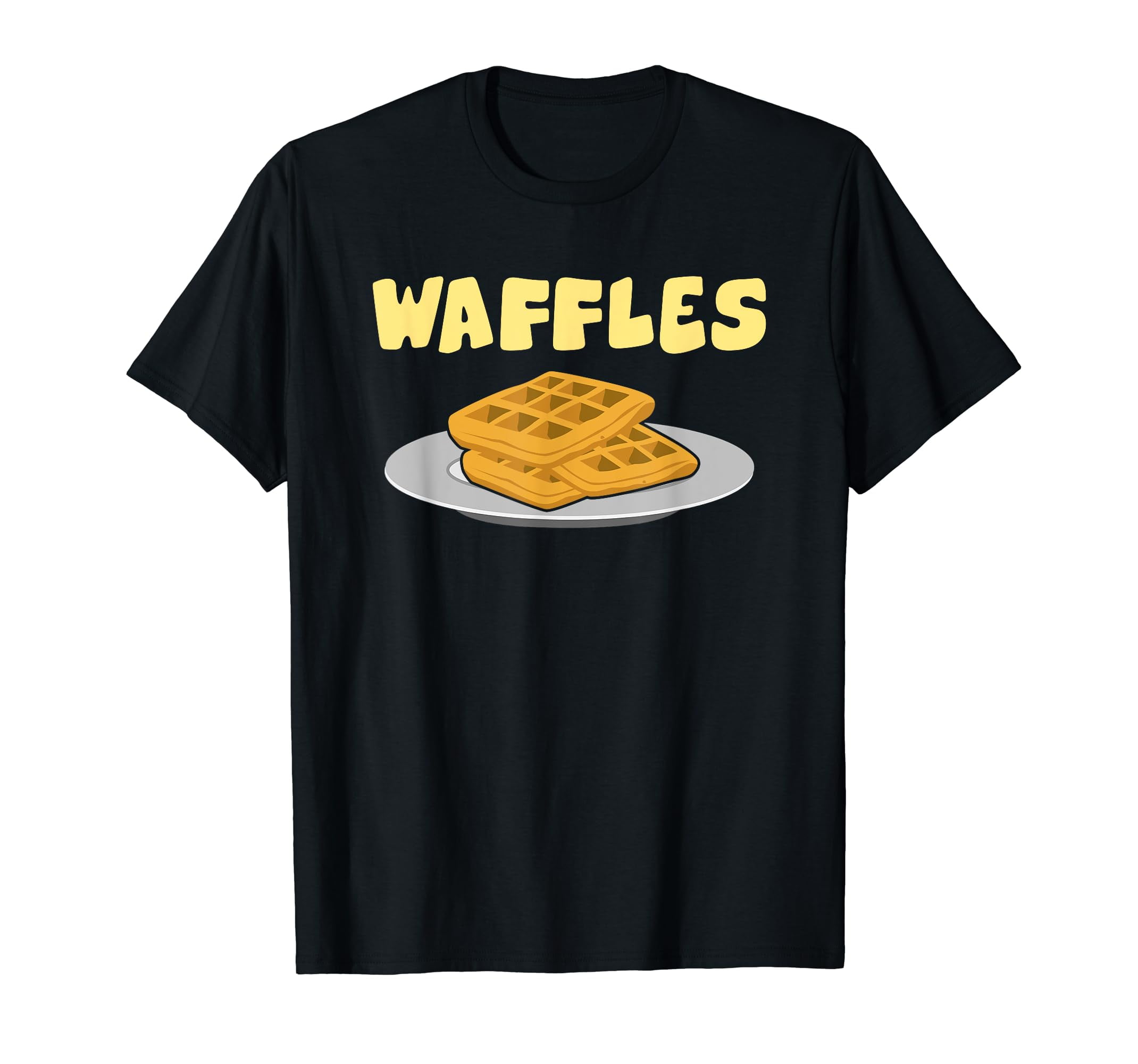 Waffles T-shirt Matching for Couples and Best Friends - Walmart.com