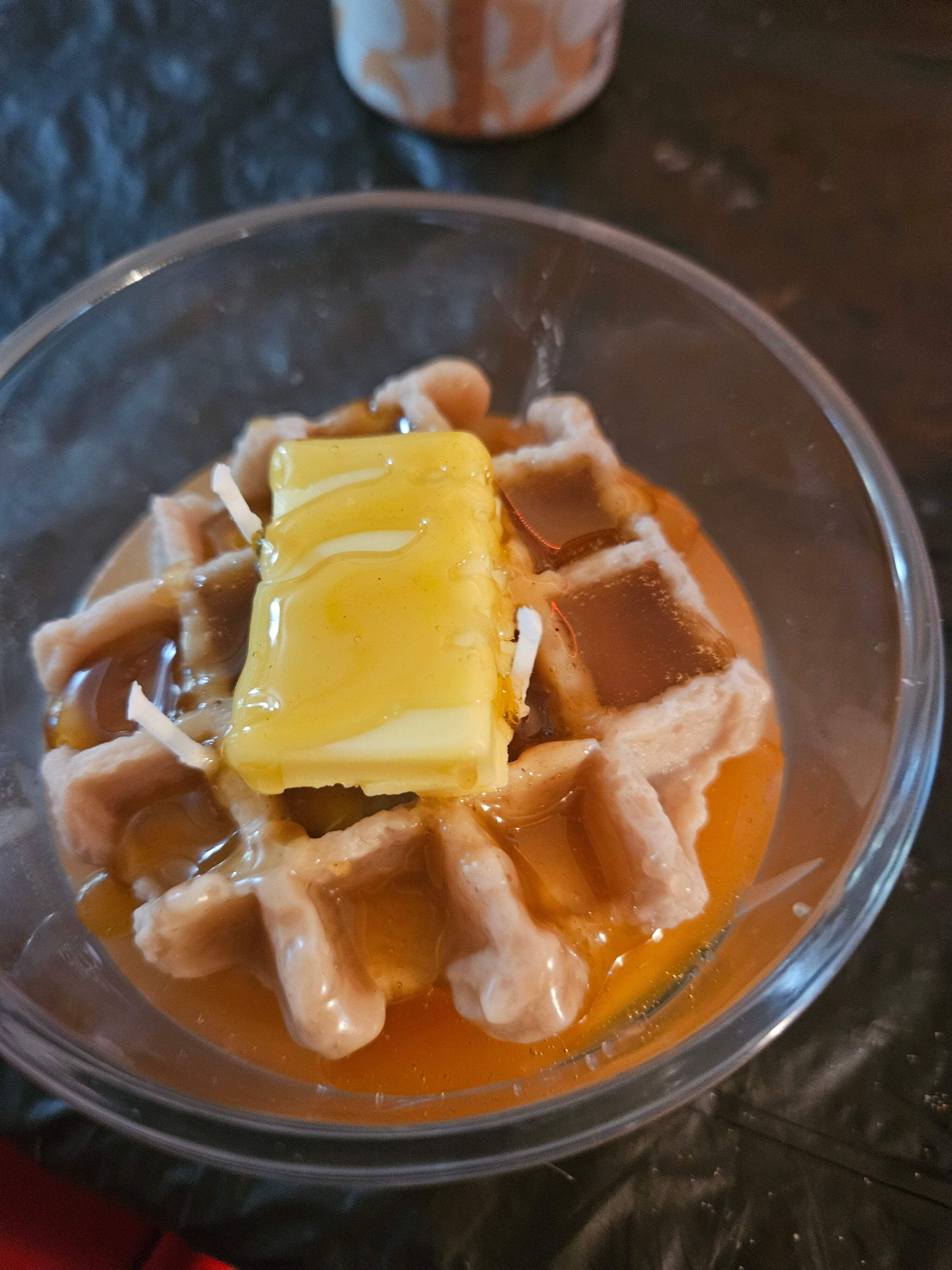 Waffles and maple syrup Scented candle - Walmart.com