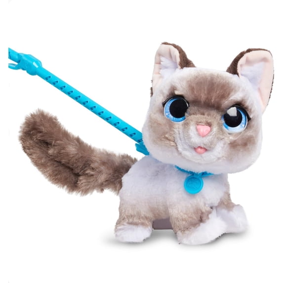 Wagalots Kitty, Small Interactive Plush, Faux Fur, Kids Toys for Ages 4 ...