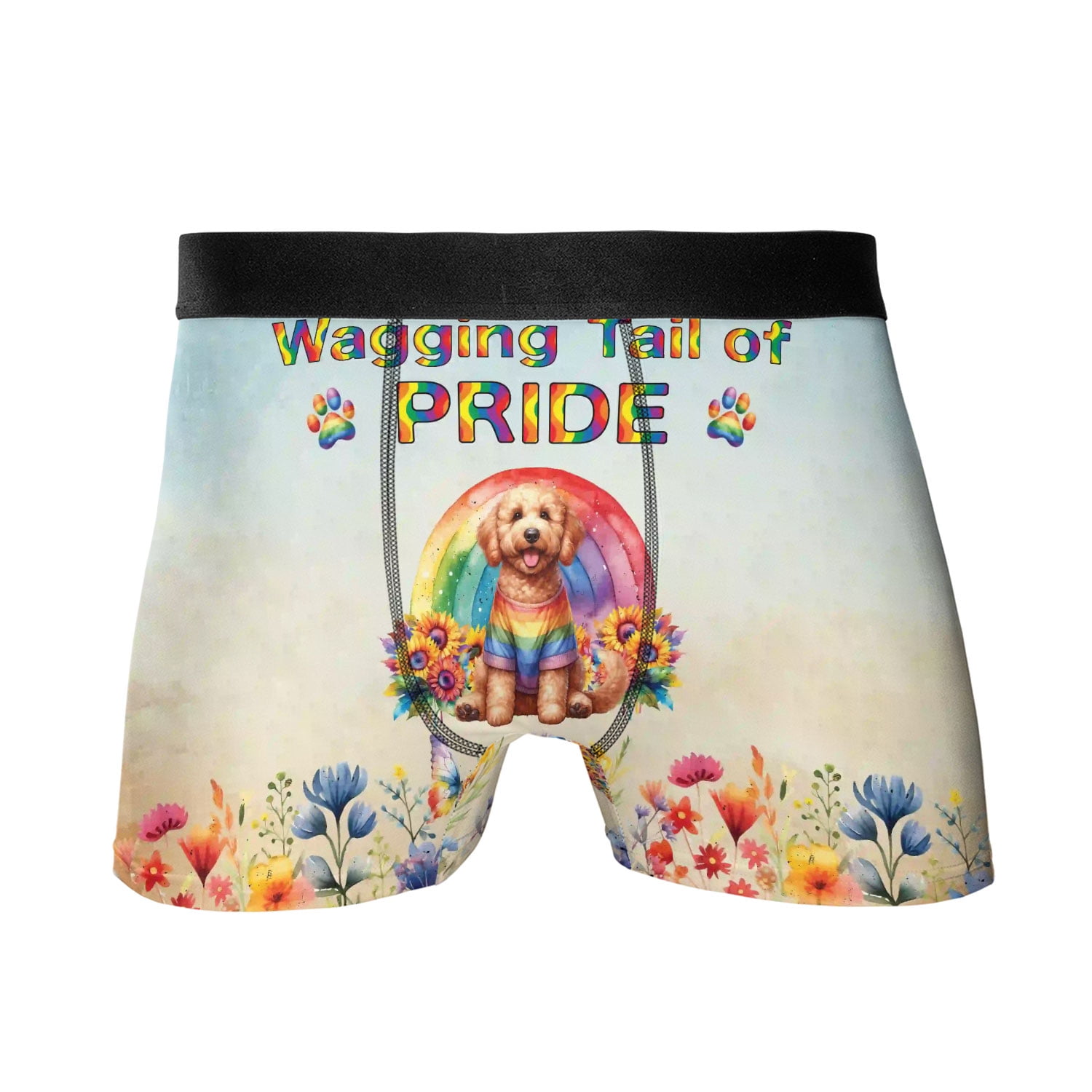 Wagging Tail Goldendoodle Celebrates Rainbow Pride Month LGBT LGBTQ+ ...