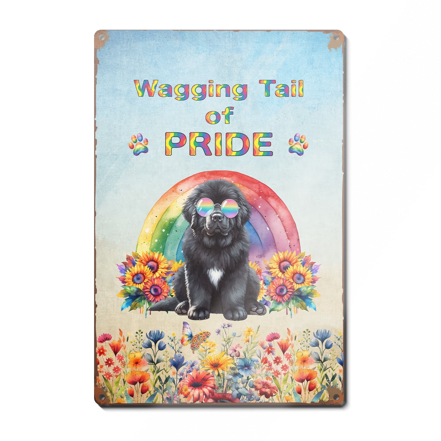 Wagging Tail Newfoundland Celebrates Rainbow Pride Month LGBT LGBTQ+ ...