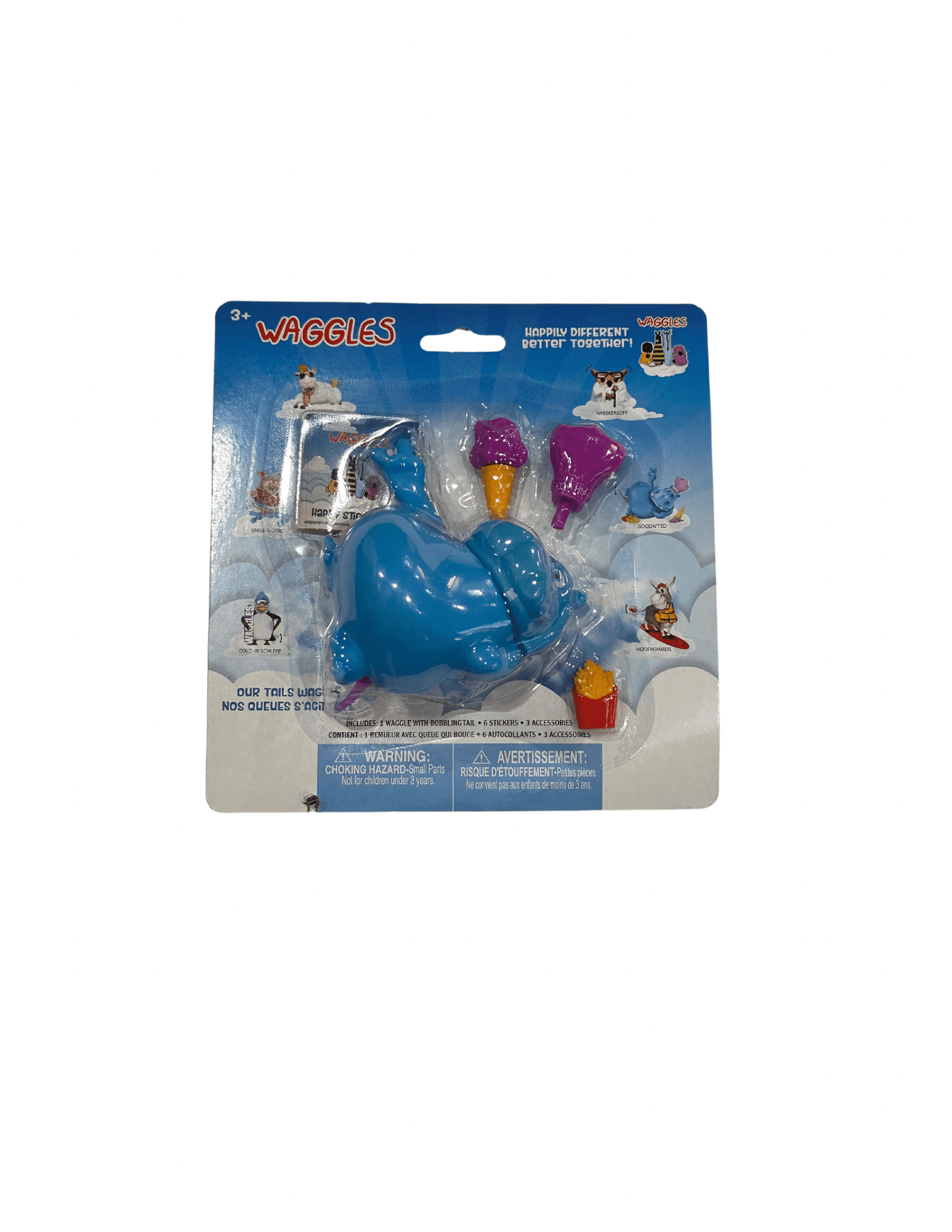 Waggles Hippo Figure Set - Walmart.com