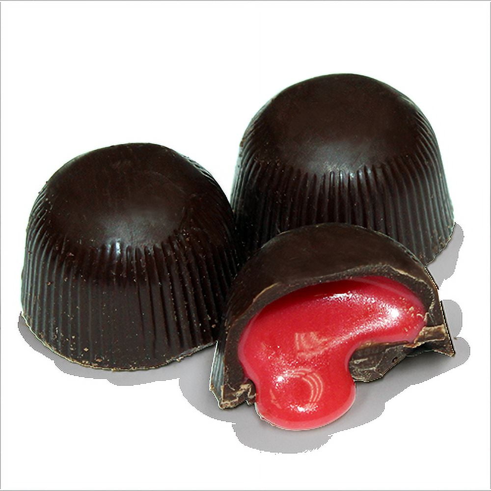 Waggoner Wrapped Dark Chocolate Raspberry Cream 1 lb. Box - Walmart.com