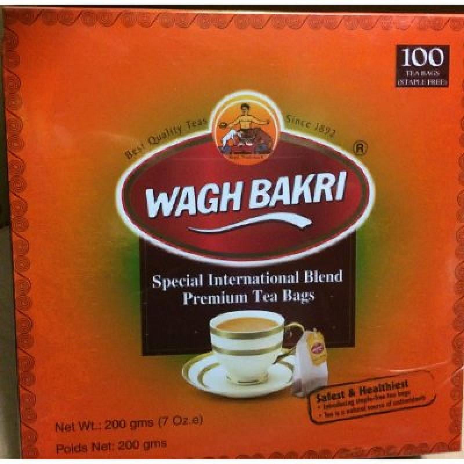 Wagh Bakri Premium Tea Bags 100 Bags - Walmart.com