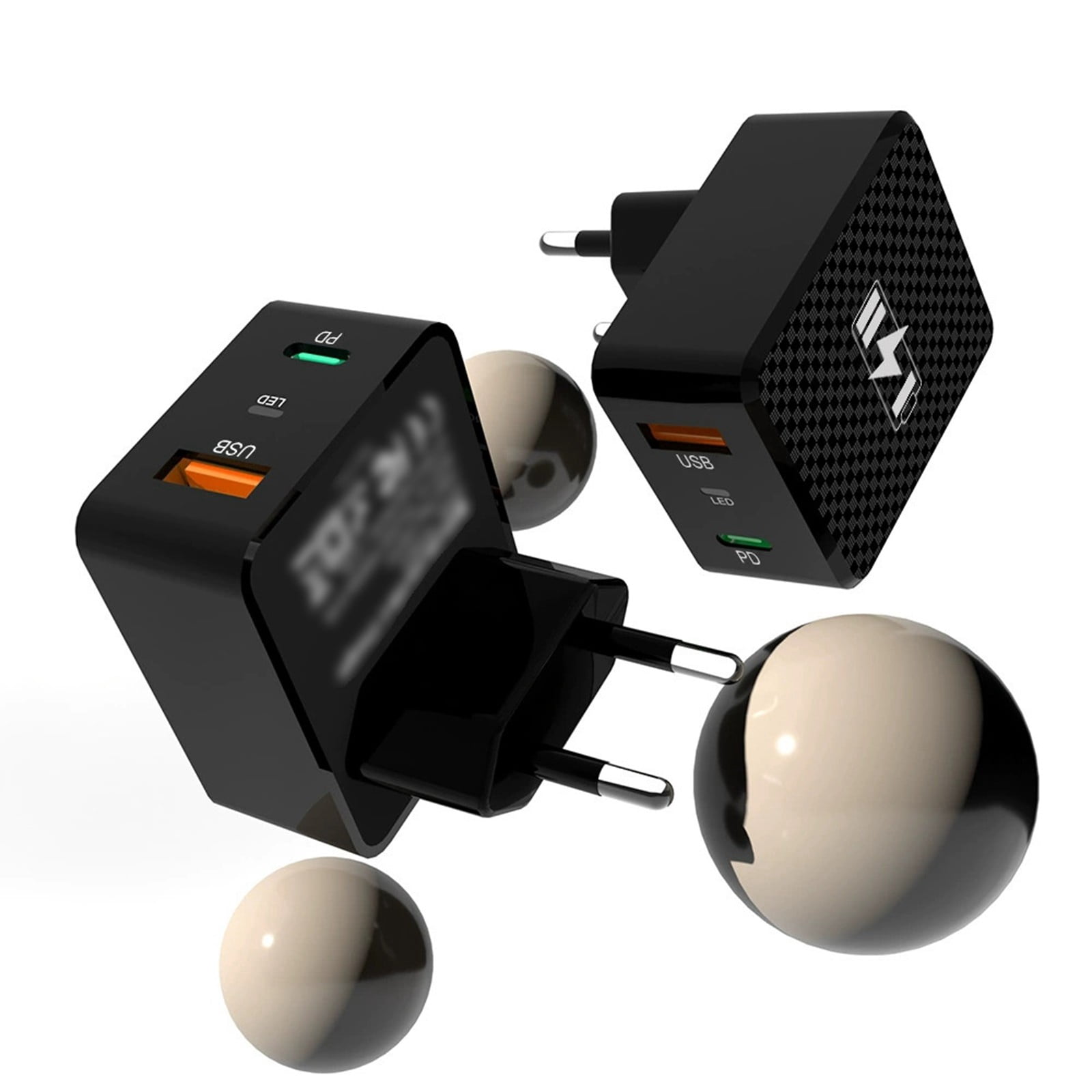 Wagiet 30W Universal Fast Charging Home Charger 2Usb Ports Power ...