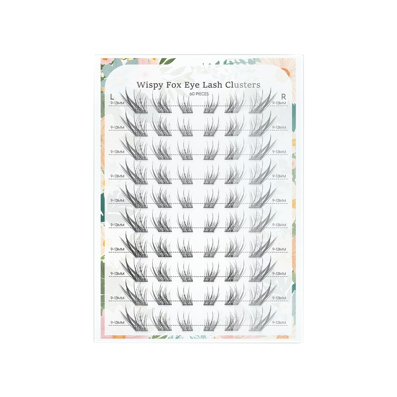 Wagiet Self Adhesive Eyelashes Clusters, No Glue Lash Clusters 9-13mm ...