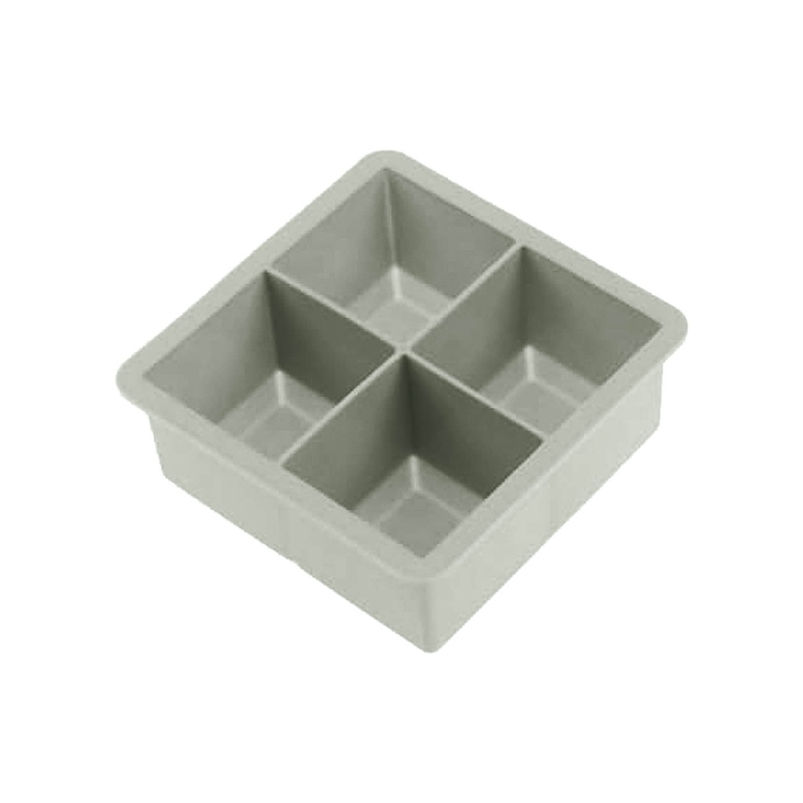 Wagiet Silicone Ice 4 Cubes Tray | Extra Large Square Mold | Quick ...