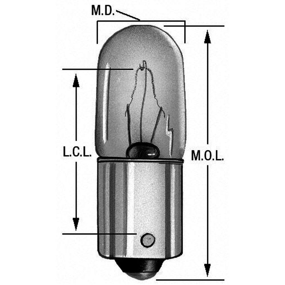 Wagner 1815 Instrument Panel Light Bulb - Walmart.com
