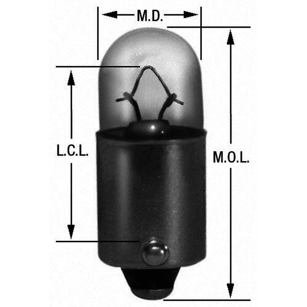 Wagner BP3886LL Map Light Bulb - Walmart.com