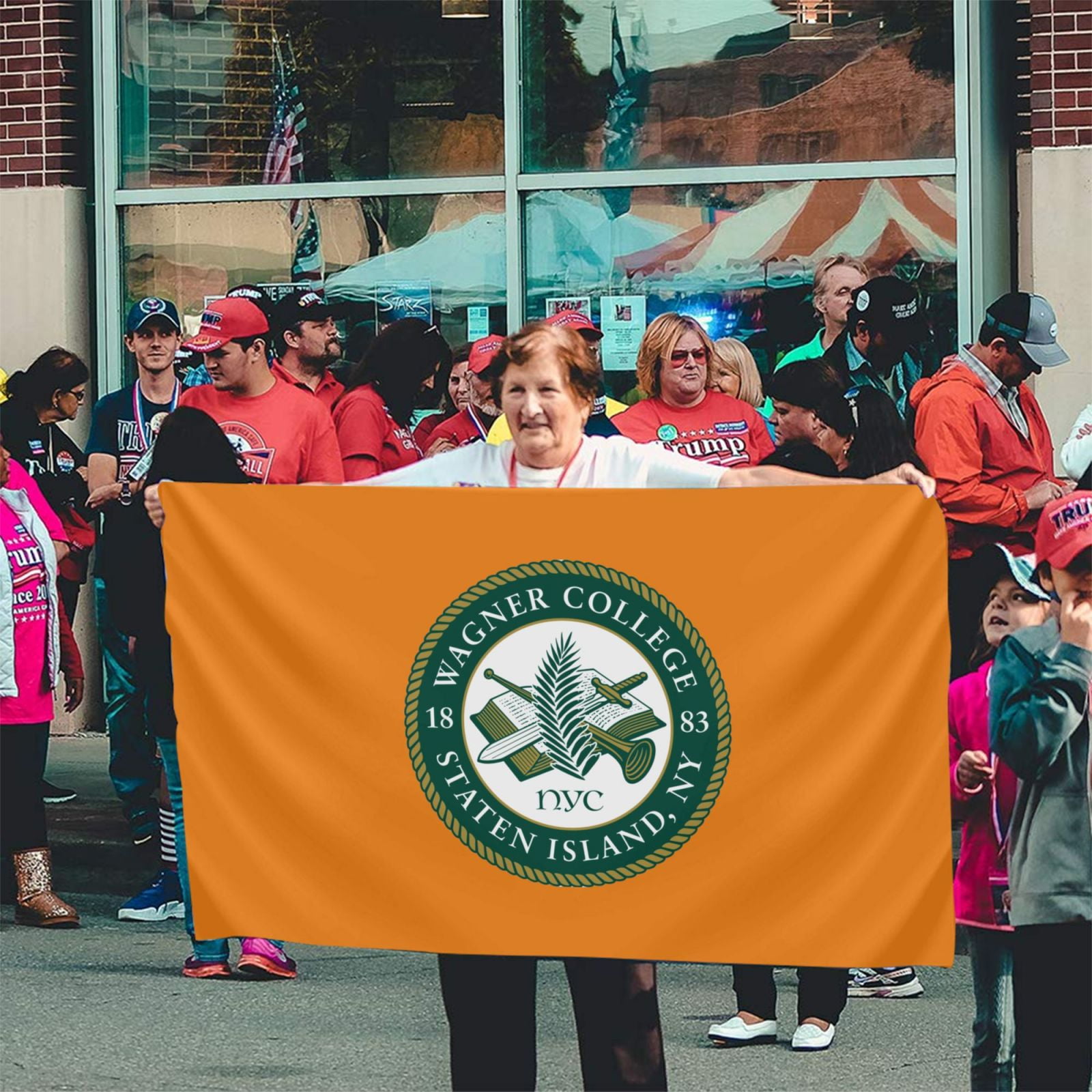 Wagner College Logo Flag 3x5 Ft Holiday Banner Garden Yard House Flags ...