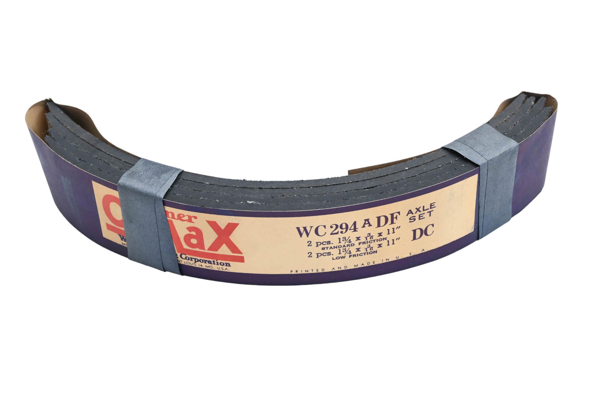 Wagner Comax WC294A, WC-294A-DF-DC, WC294ADFDC Brake Lining Kit NOS ...
