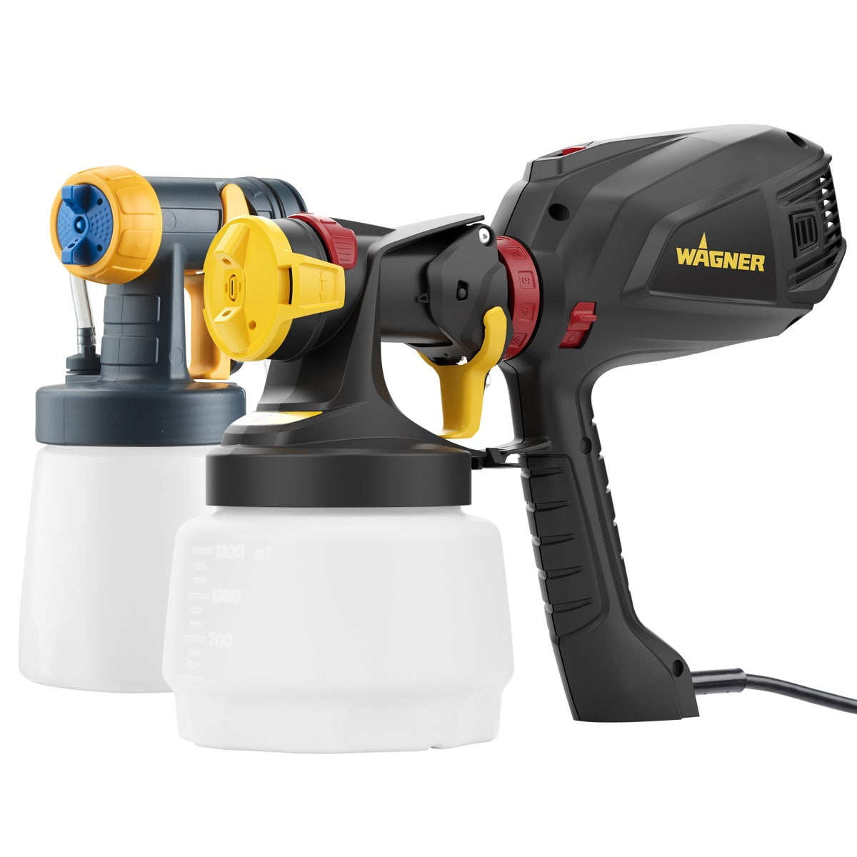 Wagner FLEXiO 2500 Kit Electric Handheld HVLP Paint and Stain Sprayer ...