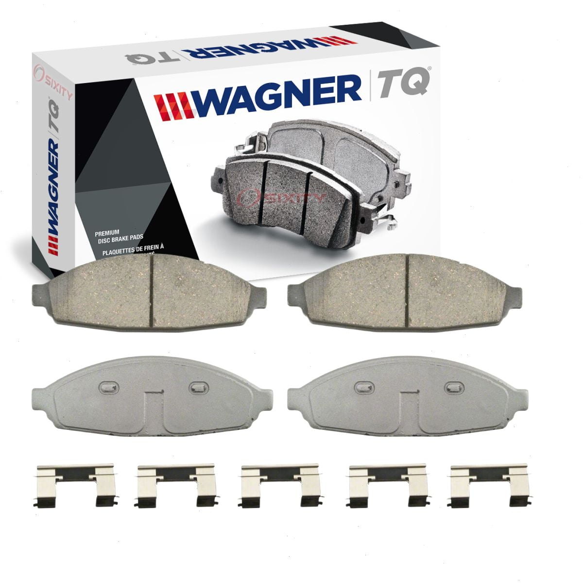 Wagner Front TQ Disc Brake Pad Set compatible with Mercury Grand ...