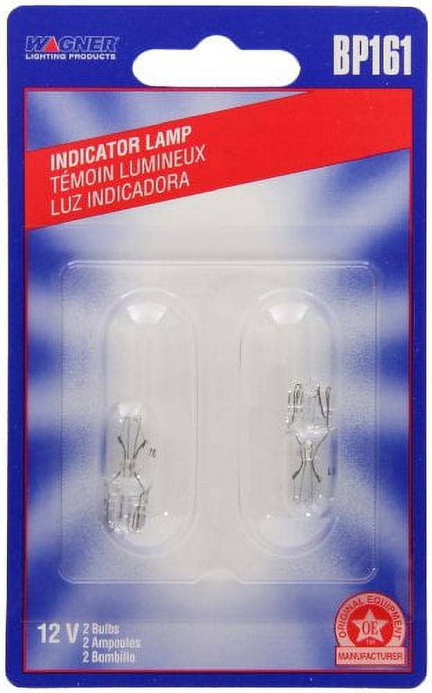 Wagner Lighting BP161 Miniature Bulb - Card of 2 - Walmart.com