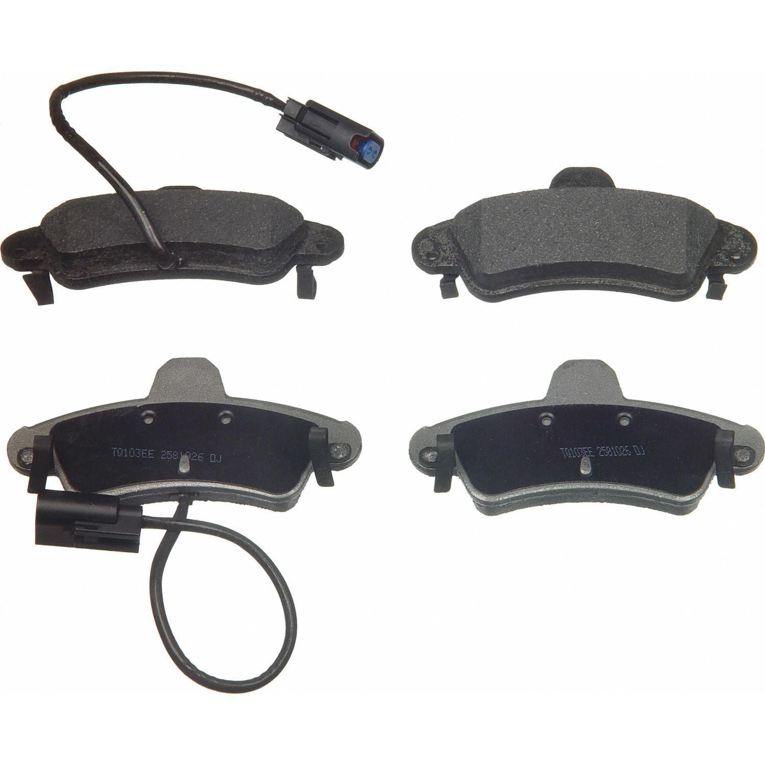 Wagner MX899 ThermoQuiet Disc Brake Pad - Walmart.com