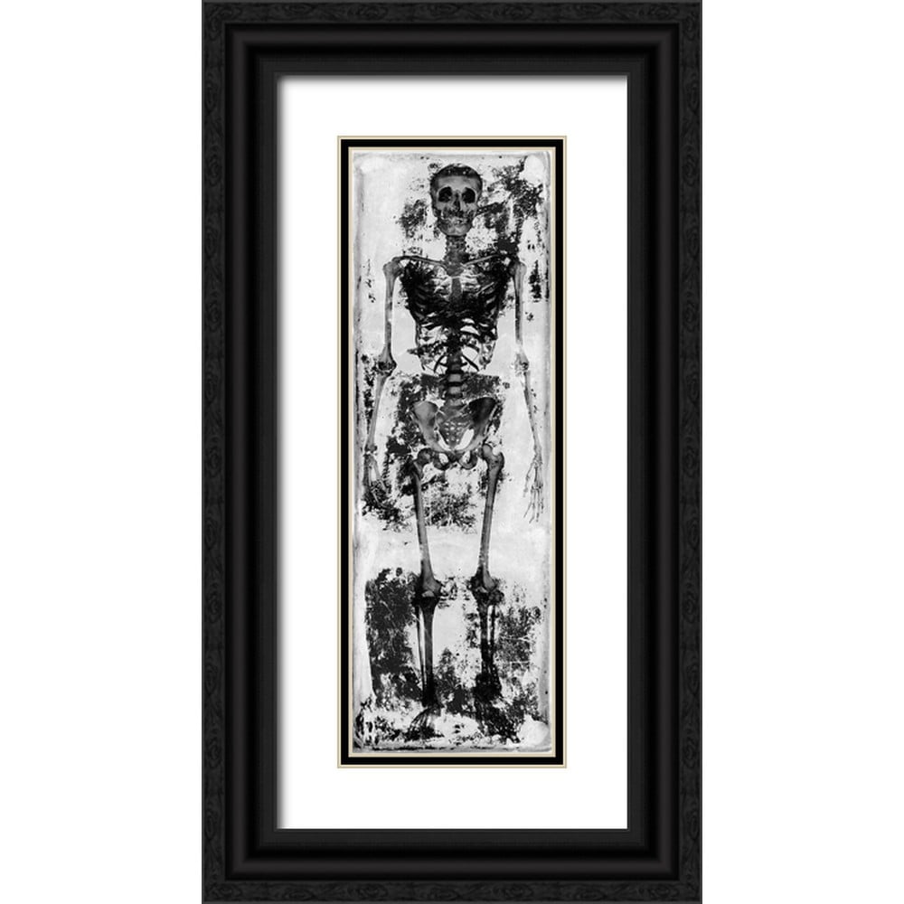 Wagner, Martin 9x18 Black Ornate Wood Framed with Double Matting Museum ...