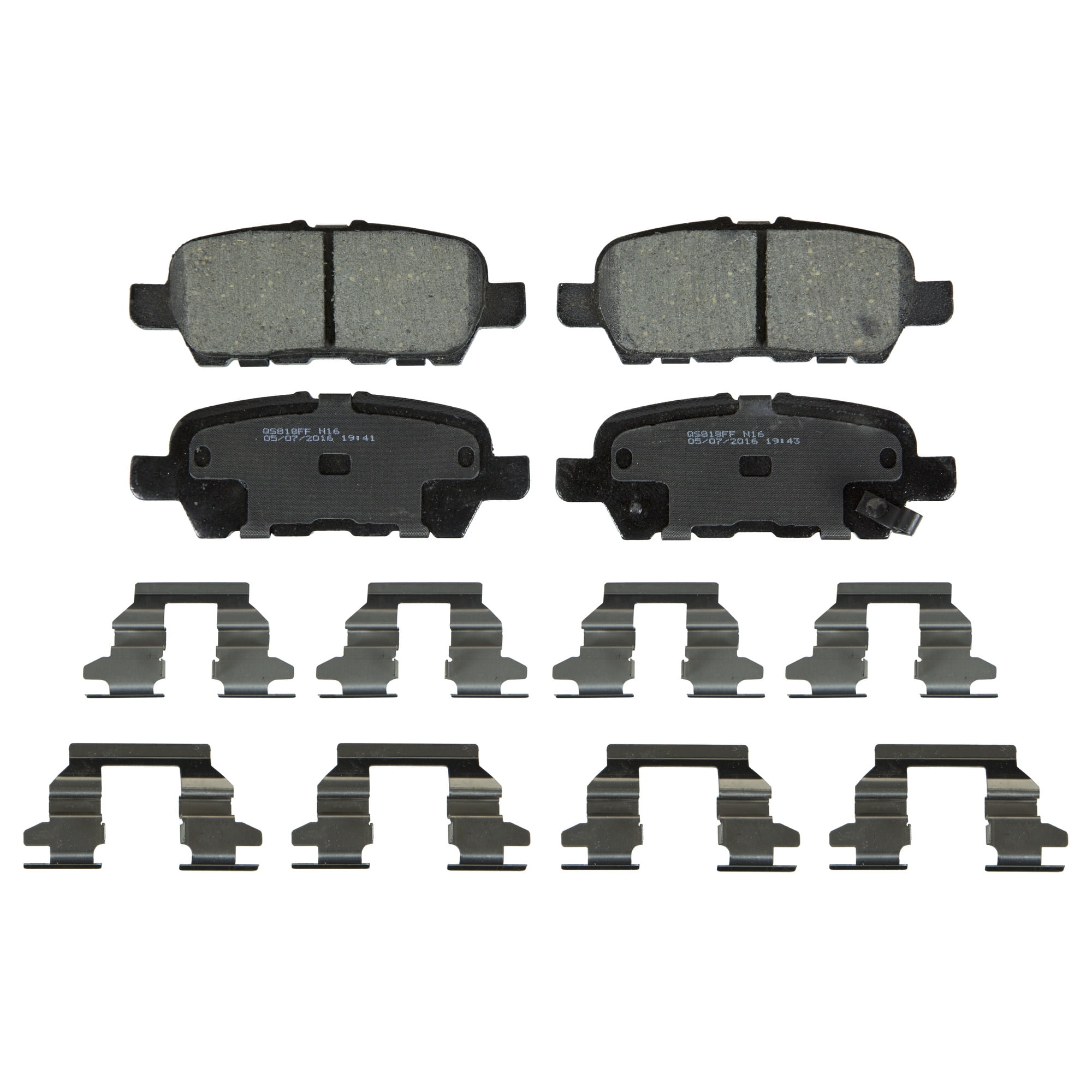 Wagner QuickStop ZD1393A Ceramic Disc Brake Pad Set Fits select: 2011 ...