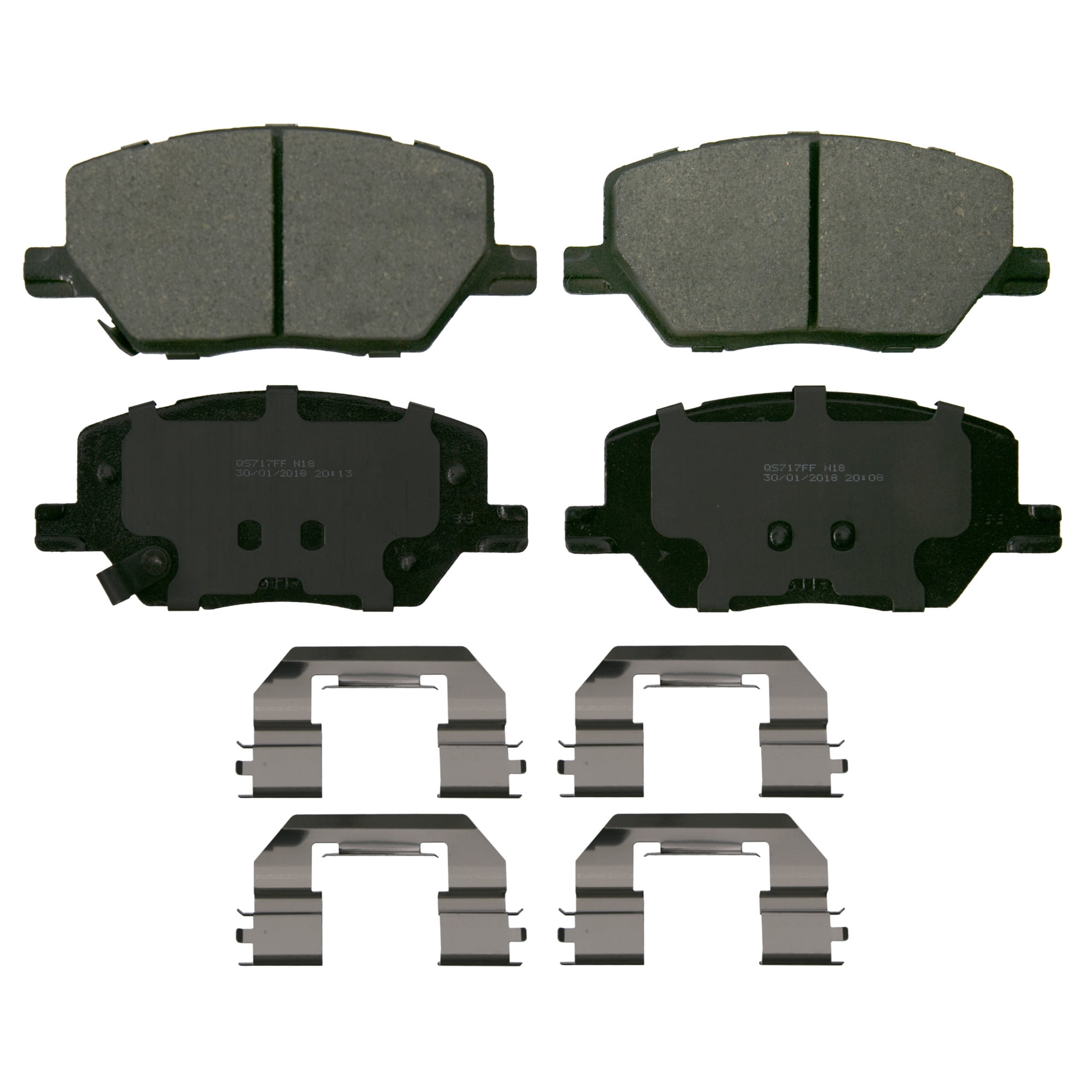 Wagner QuickStop ZD1811 Ceramic Disc Brake Pad Set Fits select: 2018 ...