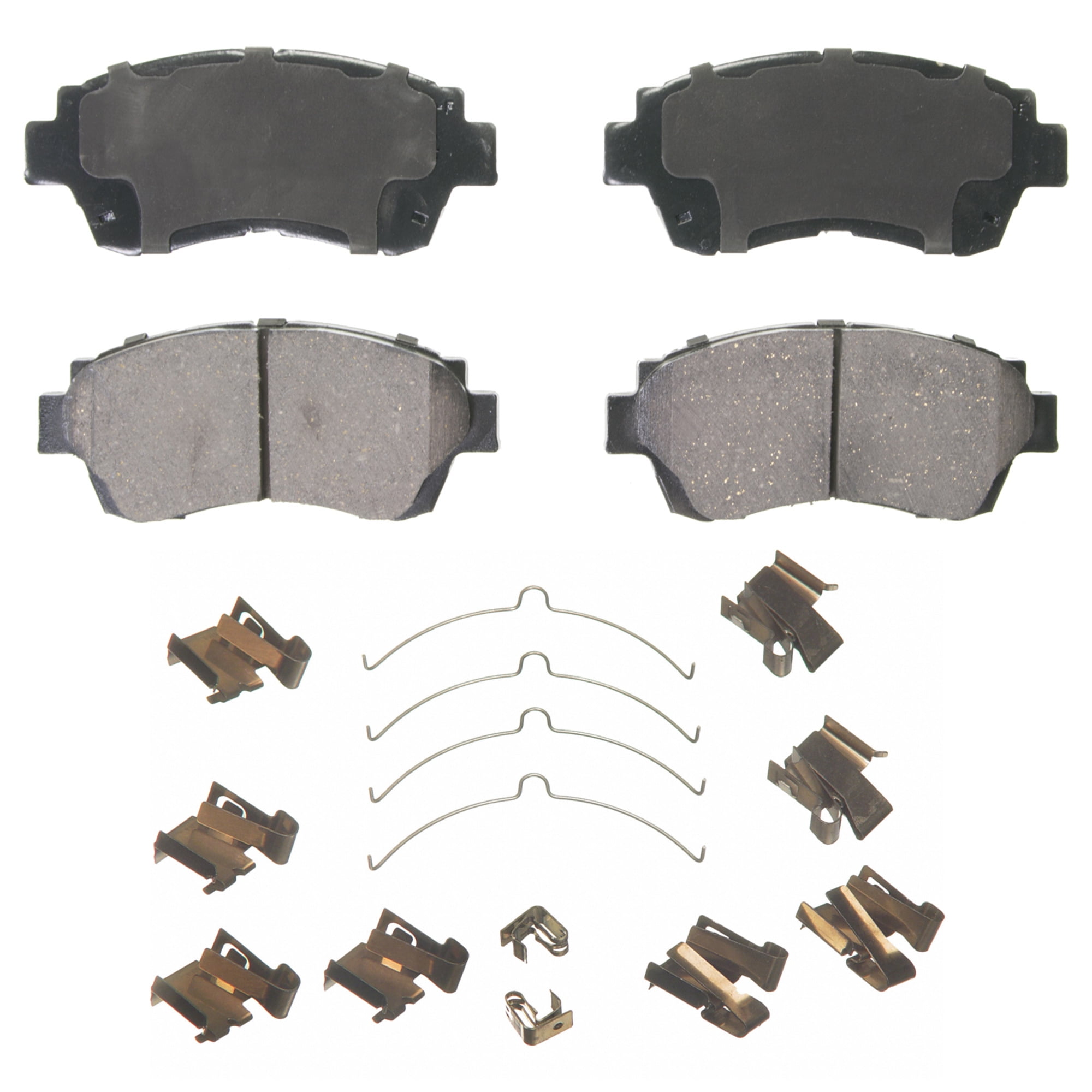 Wagner QuickStop ZD476 Ceramic Disc Brake Pad Set - Walmart.com