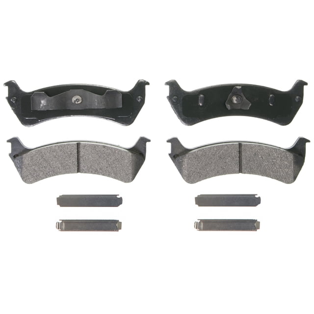 Wagner QuickStop ZX667A Semi-Metallic Disc Brake Pad Set Fits select ...