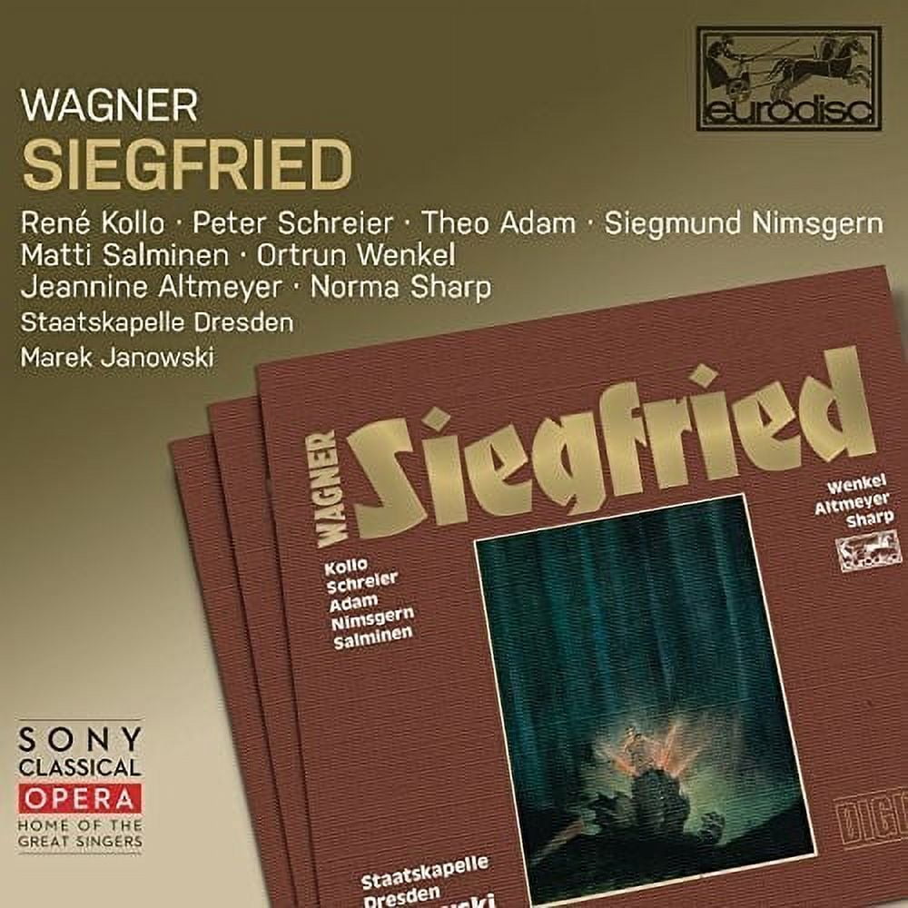 Wagner,Richard / Kollo,Rene / Schreier,Peter - Wagner: Siegfried - Music & Performance - CD ...