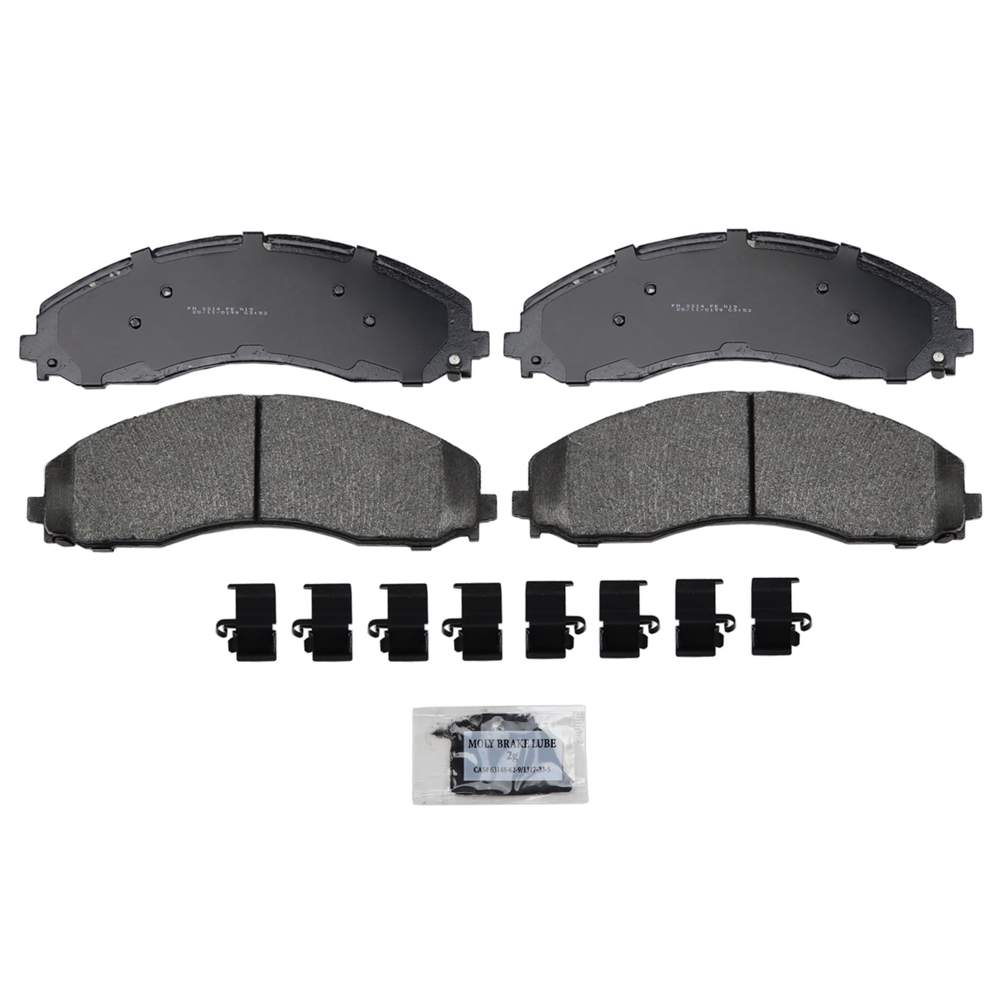 Wagner SevereDuty SX2018 Semi-Metallic Disc Brake Pad Set - Walmart.com